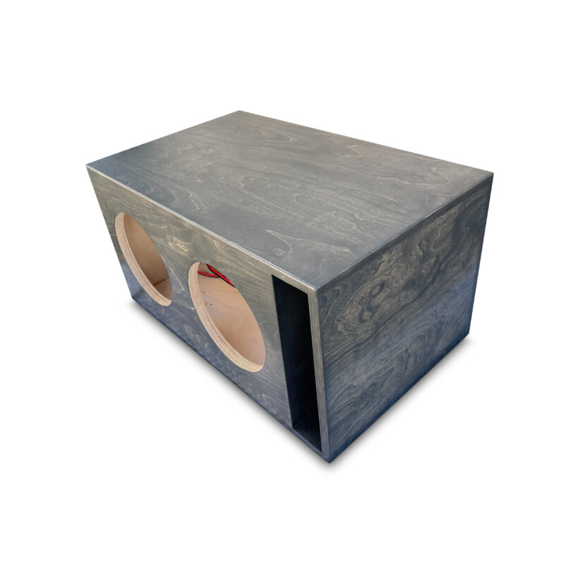 Colossal Sounds Dual 10″ 2.5 Cf Net Ported Birch Ply Enclosure